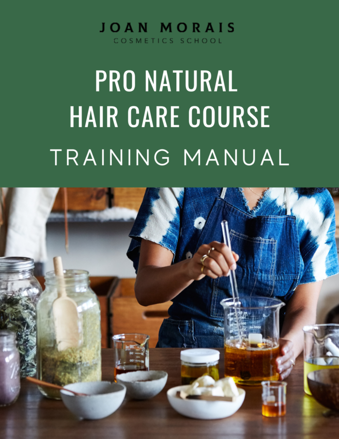 Natural hair care formulation course.