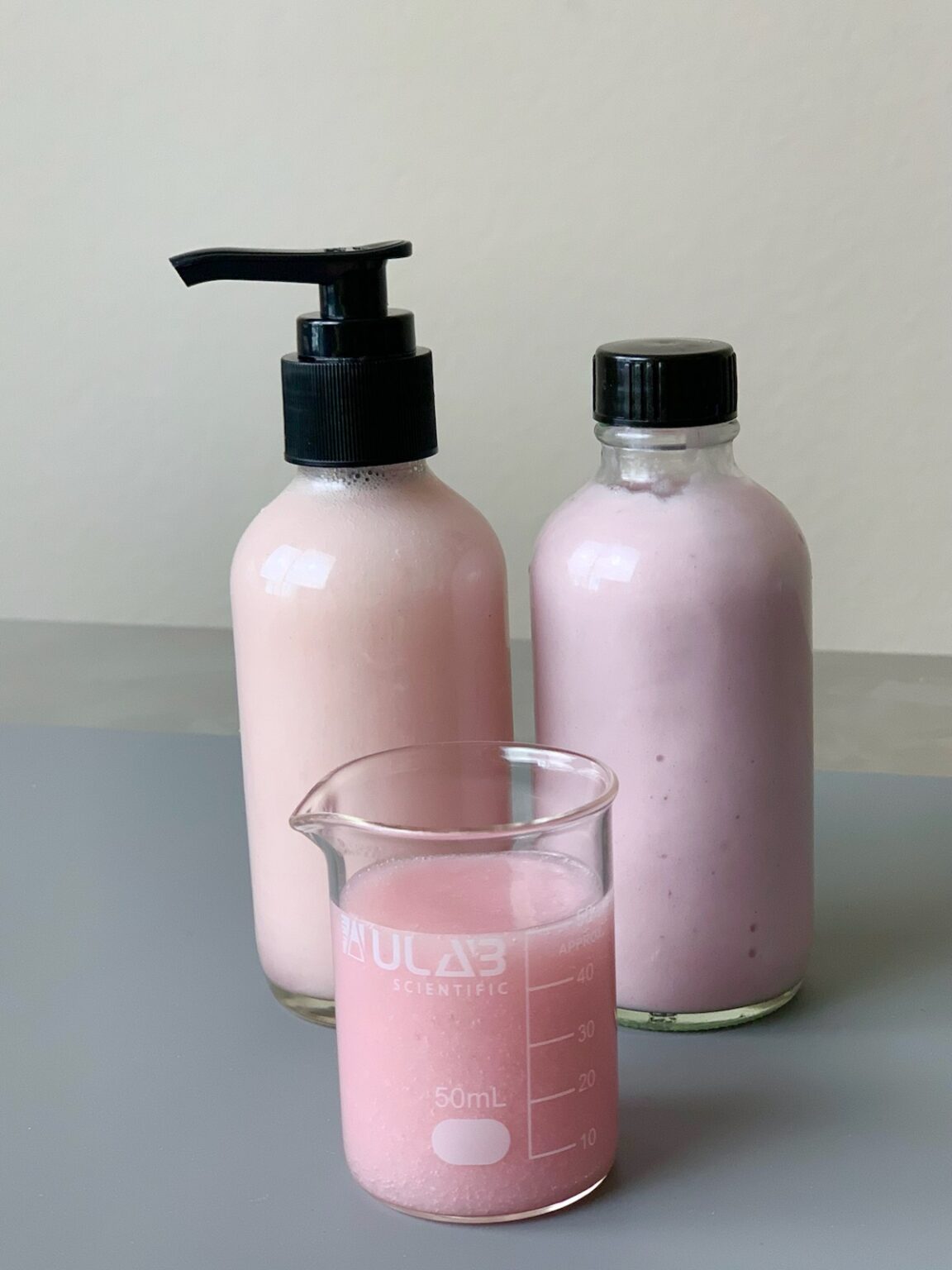 Natural hair care formulation course.