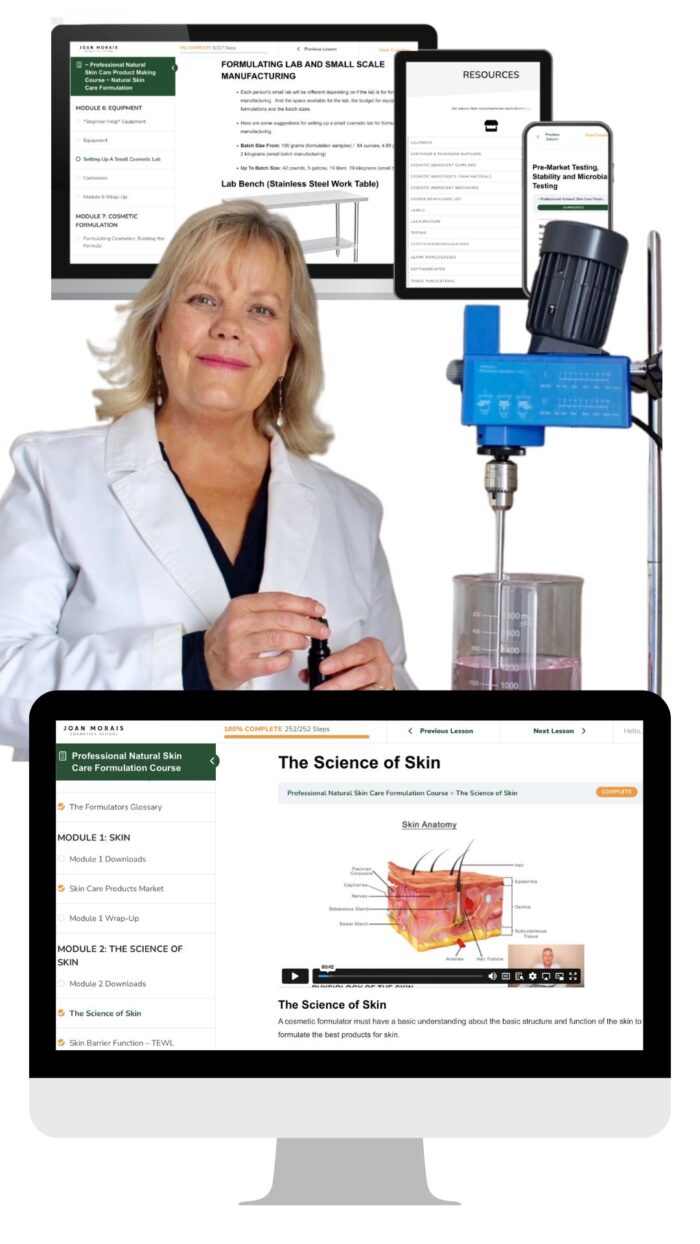 Natural Solubilizers - Joan Morais Cosmetics School